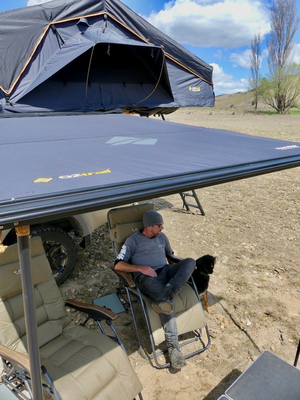 OZtrail Blockout Awning 2m x 2.5m